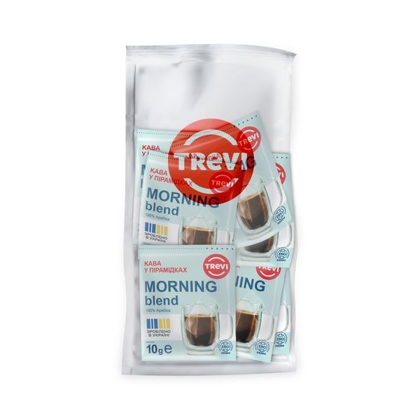 Кава в пірамідках Morning blend (20x10 г) купити від виробника по ...