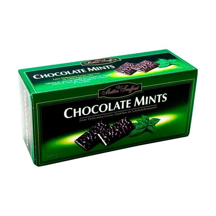 Шоколад чорний Maitre Truffout Chocolate Mints 200 г купити від ...